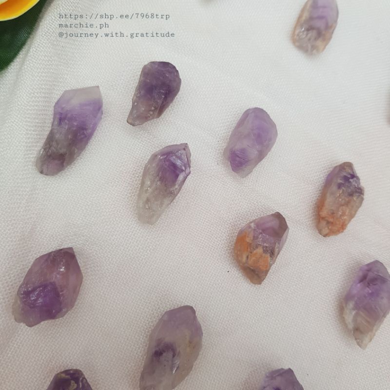 Natural Crystals: Brazil Amethyst Root Raw Pointed | Shopee Philippines