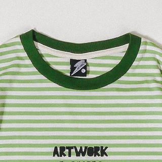 ARTWORK Green Stripes (T-Shirts for Men) | Shopee Philippines