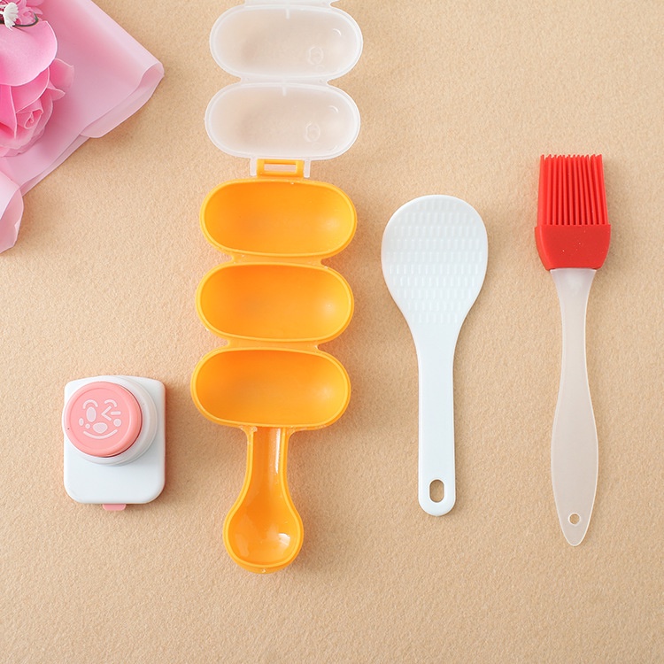 DIY small spherical rice ball mold rice ball 3 even mold shake a rice ...