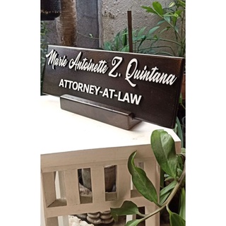 Personalized Office Desk Name | Table Name Plate | Shopee Philippines