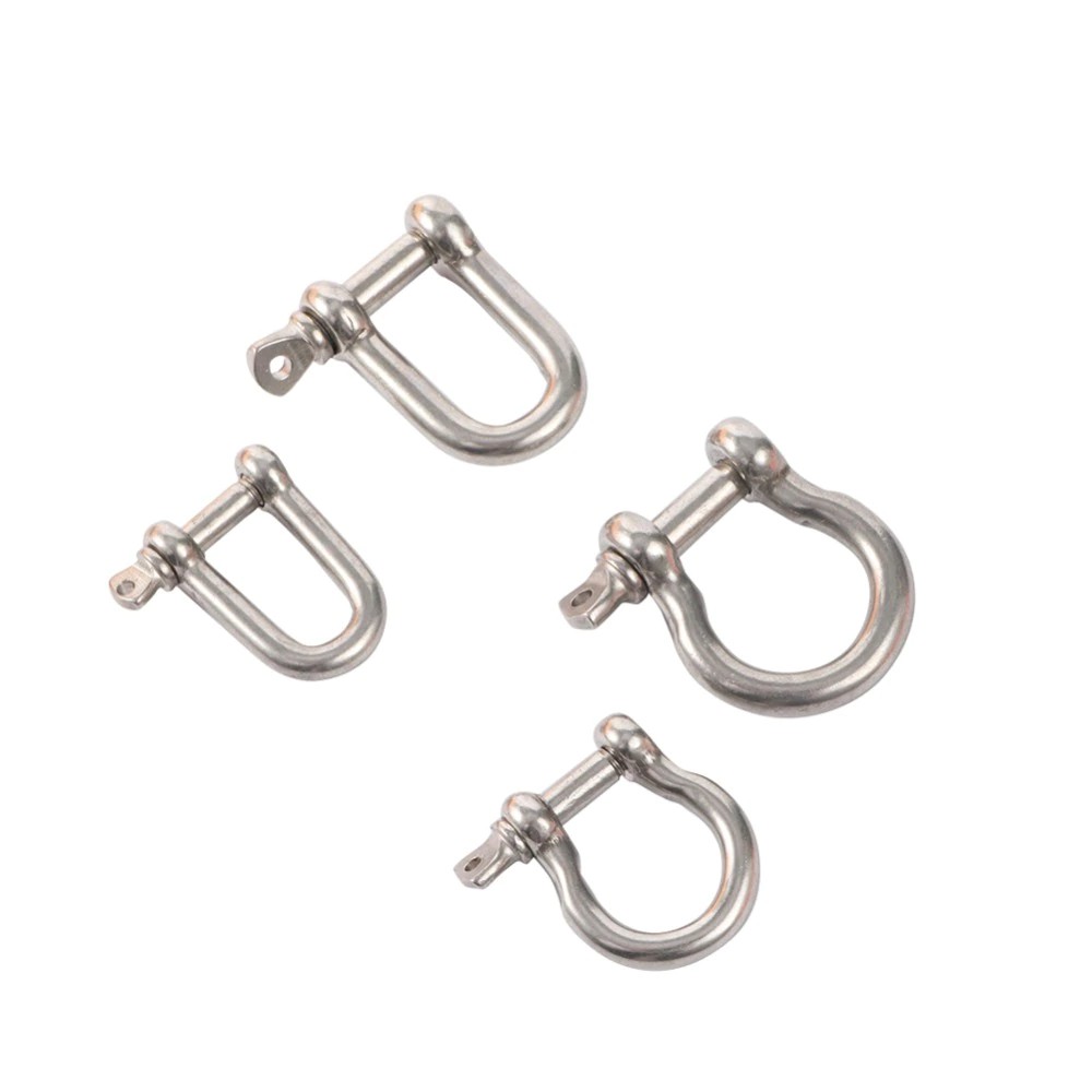 1 Pc Detachable Birds Flying Rope Buckles U/O Shape Ring Stainless ...