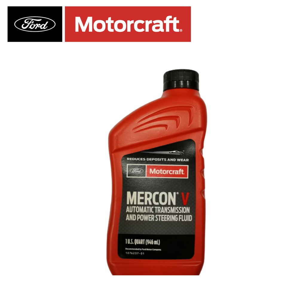 Motorcraft Mercon V Automatic Transmission And Power Steering Fluid ...