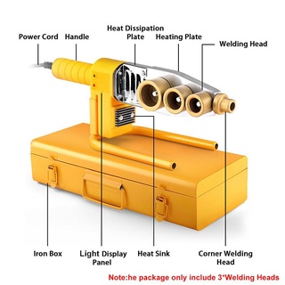 PPR Heater / Fusion Machine With Mould Size 20, 25, 32mmPVC,Heavy Duty ...