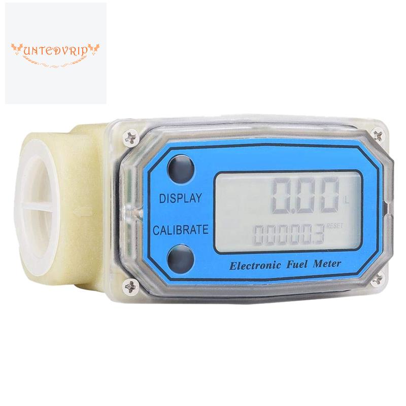 Mini Digital Turbine Flow Meter Fuel Flow Meter Turbine Flowmeter for ...