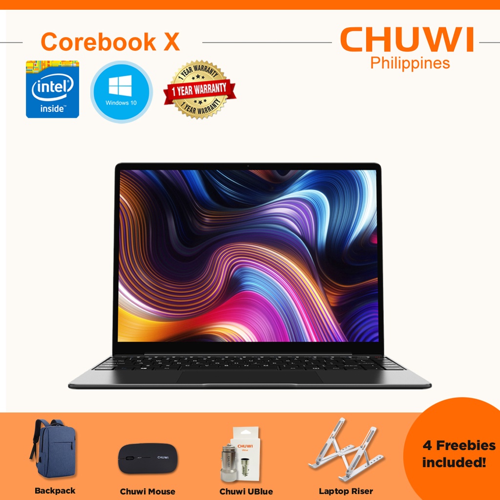 Chuwi Corebook X Intel i5, 14'' screen, Full metal body + 4 Freebies ...