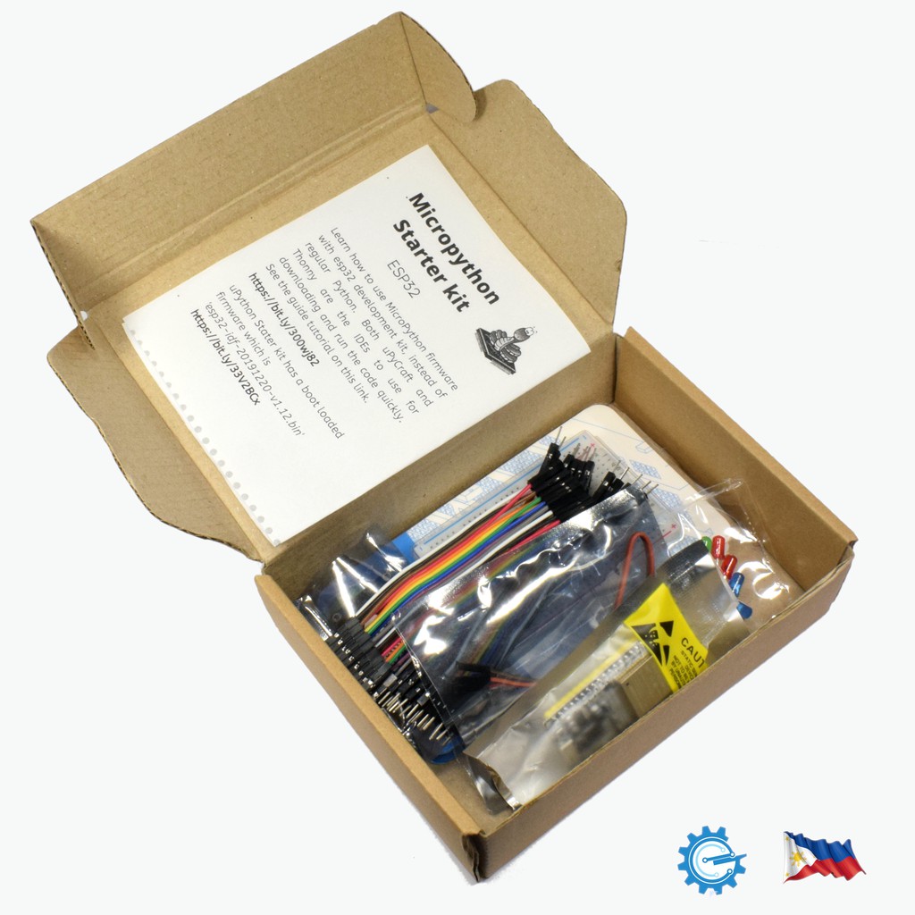 E Gizmo Esp32 Esp 32 Micropython Starter Kit Shopee Philippines 
