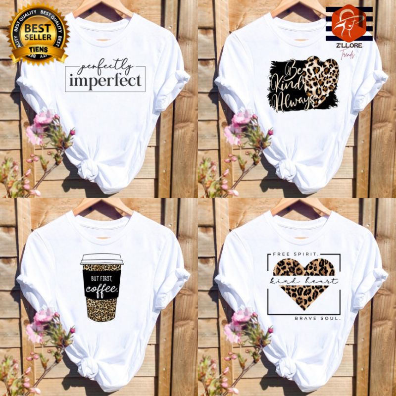 Trend Cute Style Print T-shirts Fashion Graphic Shirt Female Tee T ...