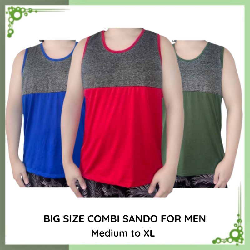 Big Size Trendy Combi Sando for Men [ Medium to XL fit ] Justin ...