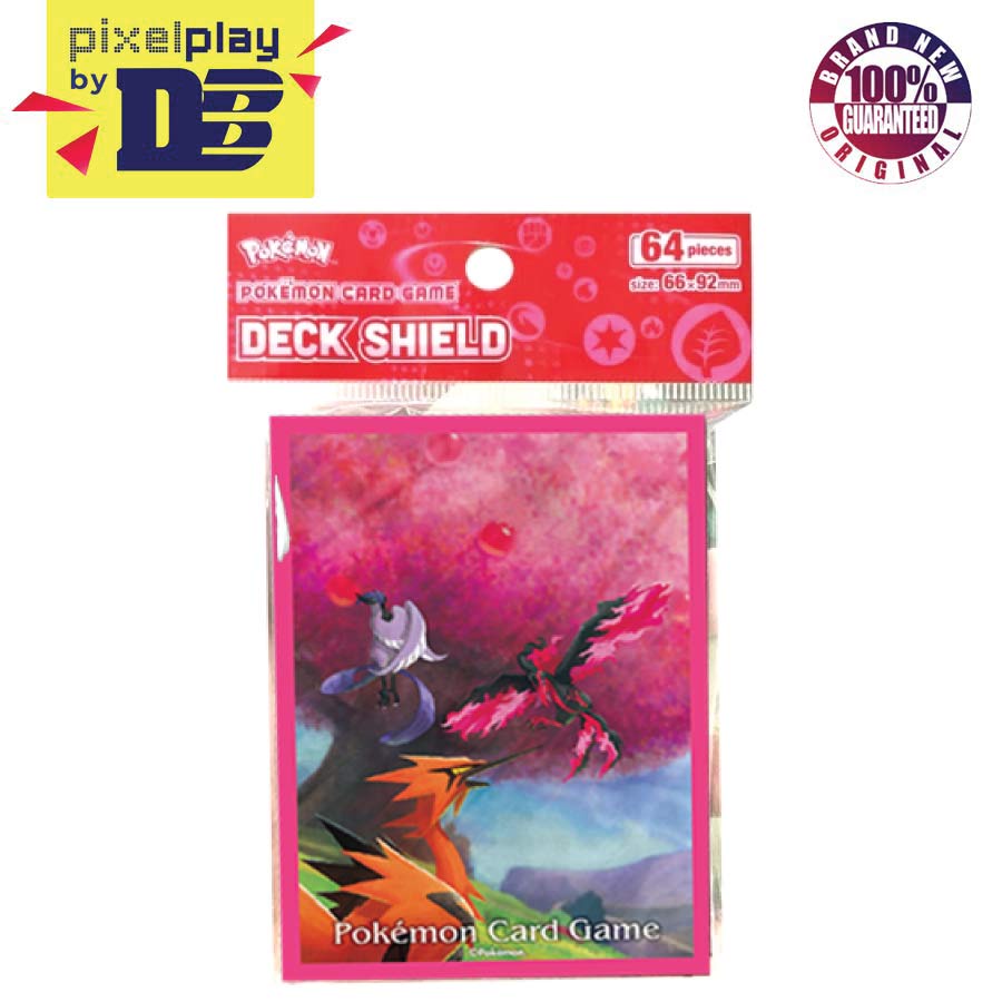 Pokemon Trading Card Game Deck Shield Three Legendary Birds | Shopee ...
