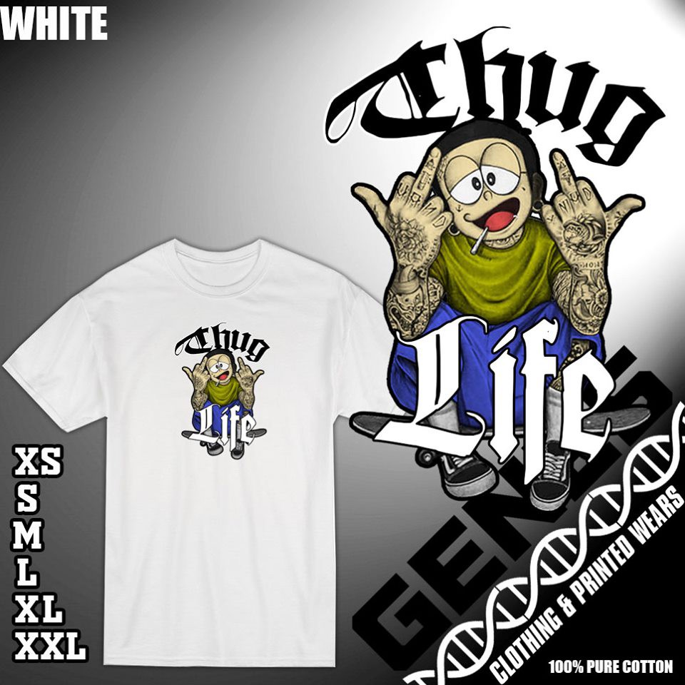 Gangster Gangstah Thug Life Skater Nobita Doraemon Suneo Shizuka Funny ...
