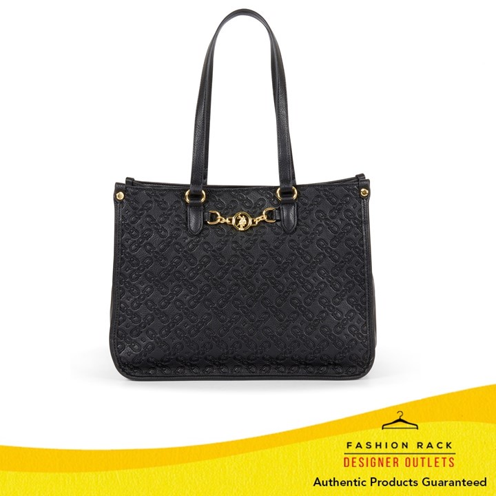 US Polo Assn Tinicum Large Shopping Bag with Compartment Black | Shopee ...