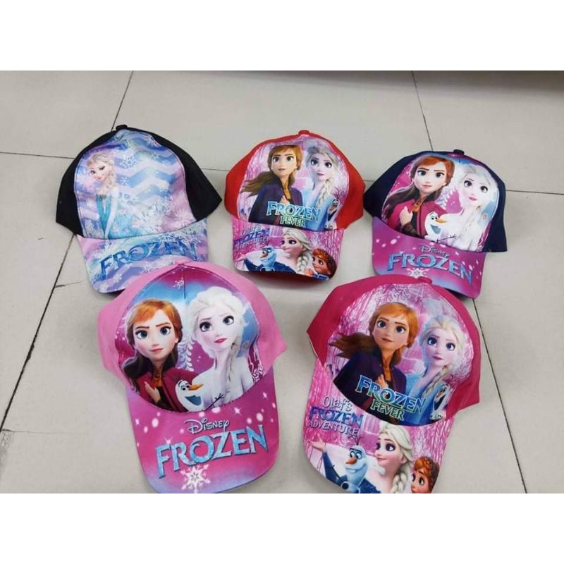 Frozen Cartoon Character Caps for Kids | Shopee Philippines