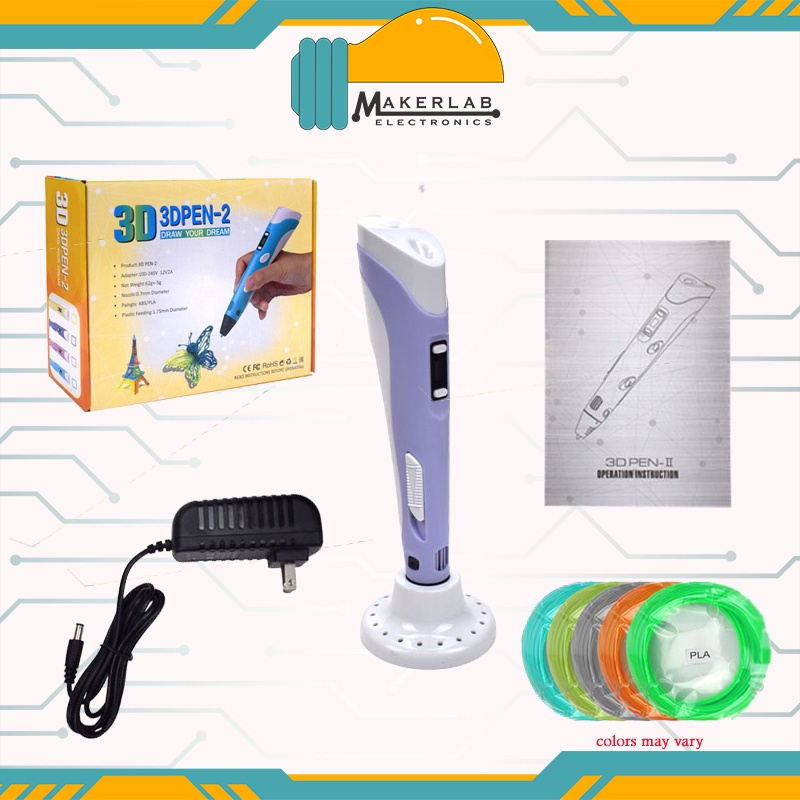 3D Pen Digital Display Intelligent Printing Doodles Graffiti Arts ...