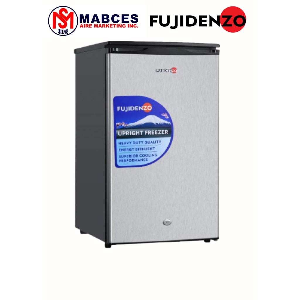 Fujidenzo 3.5cu ft Upright Freezer w/ lock UF 35 SS | Shopee Philippines
