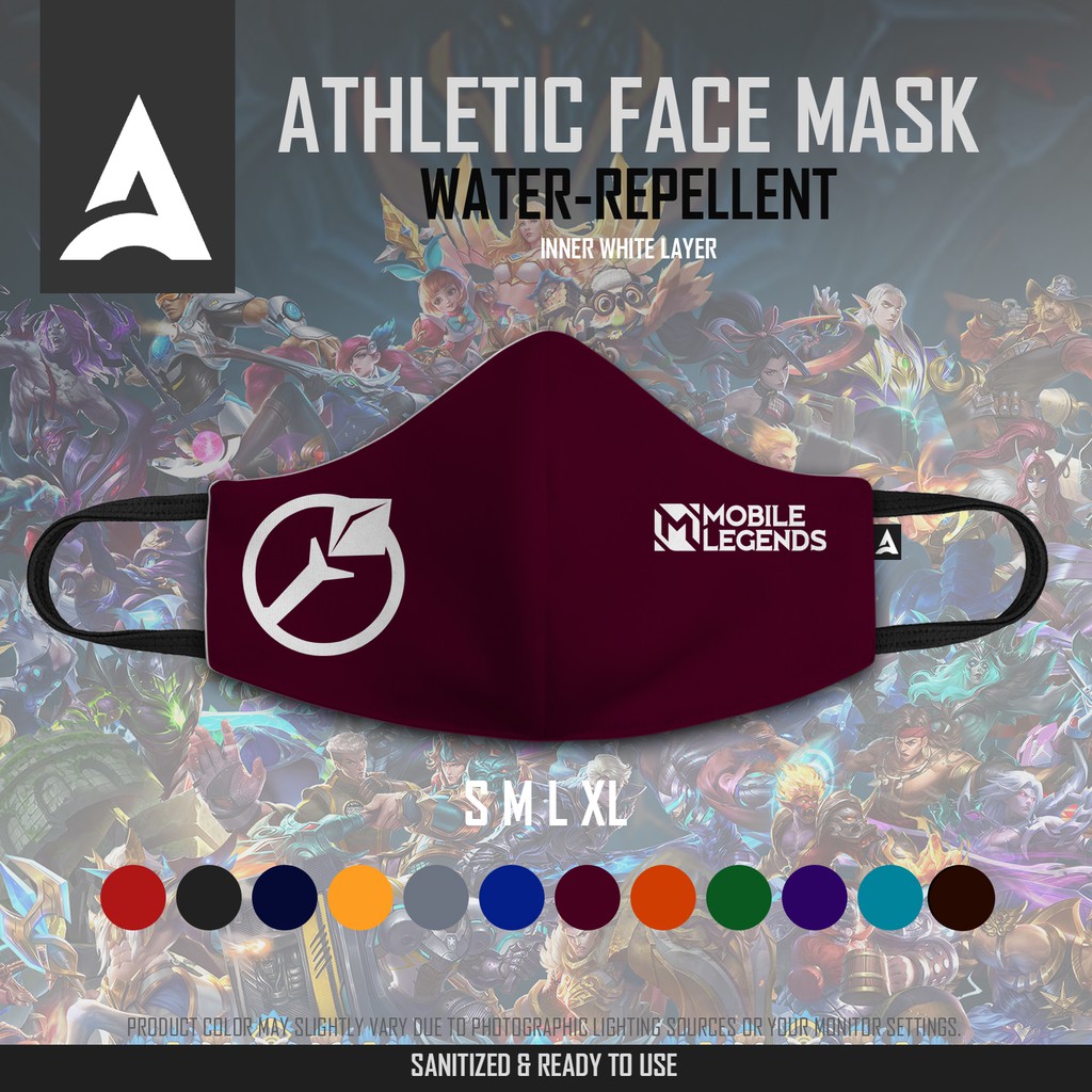 Nanzan ATHLETIC Water-Repellent Face Mask MLBB (Mage) | Shopee Philippines