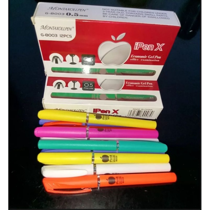 iPen economic gel pen ( 1 box/12 pcs) | Shopee Philippines
