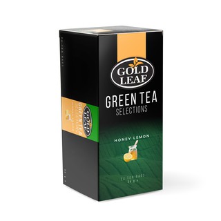 Gold Leaf Green Tea Selections: Honey Lemon 24 Teabags ( Diet / Keto ...