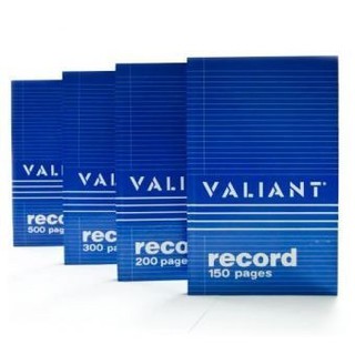 Valiant Record Book,500pp,300pp,200pp,150pp | Shopee Philippines