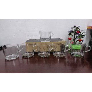 Delisoga Deli Glassware Glass TransparenT Drinking, Mug Set 6pcs 7cm ...