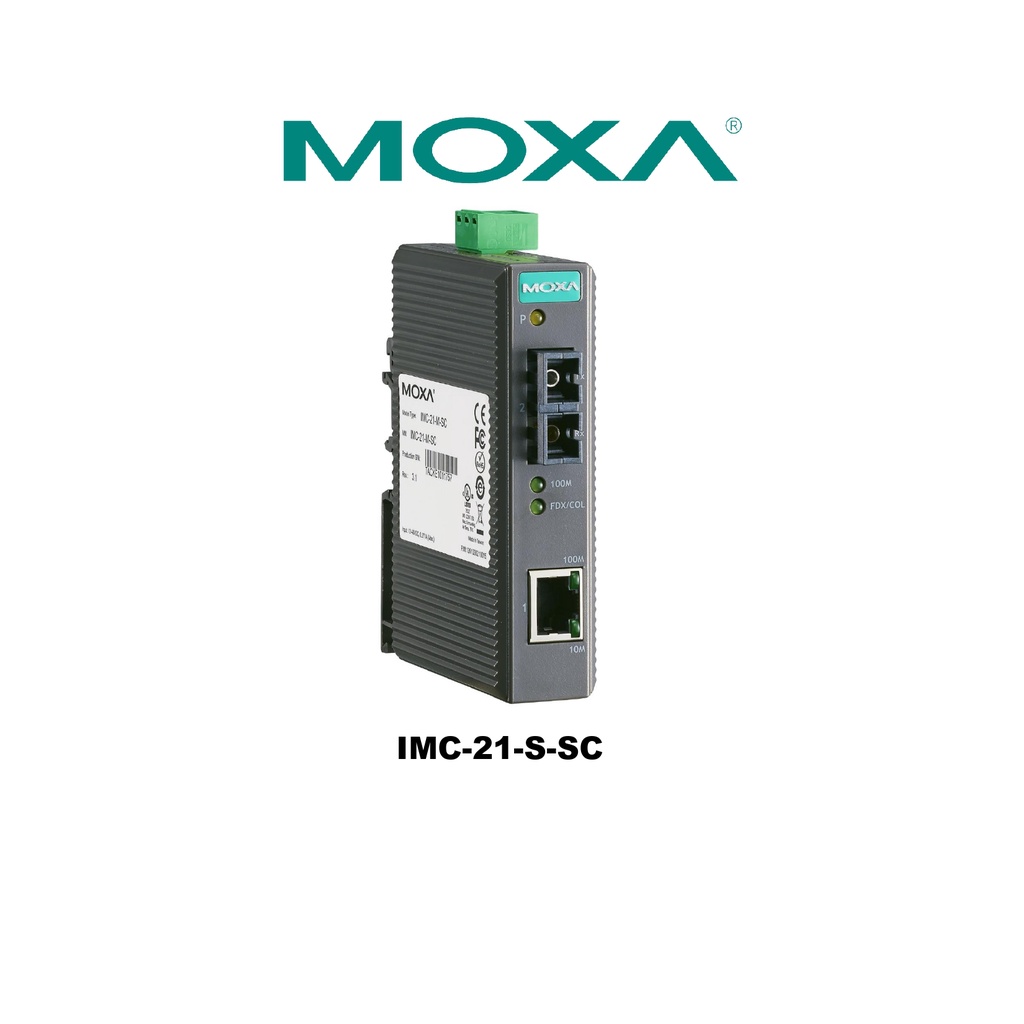 MOXA Model : IMC-21-S-SC | Shopee Philippines