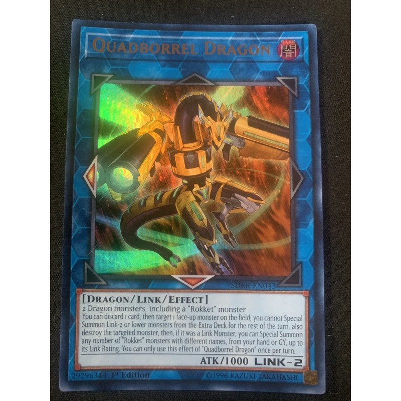 YuGiOh - Quadborrel Dragon (TCG) | Shopee Philippines
