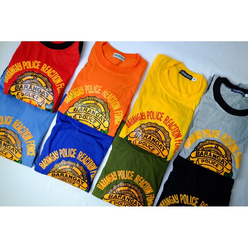 Barangay Police Sweatshirt (long sleeves) with foam-padded shoulders ...