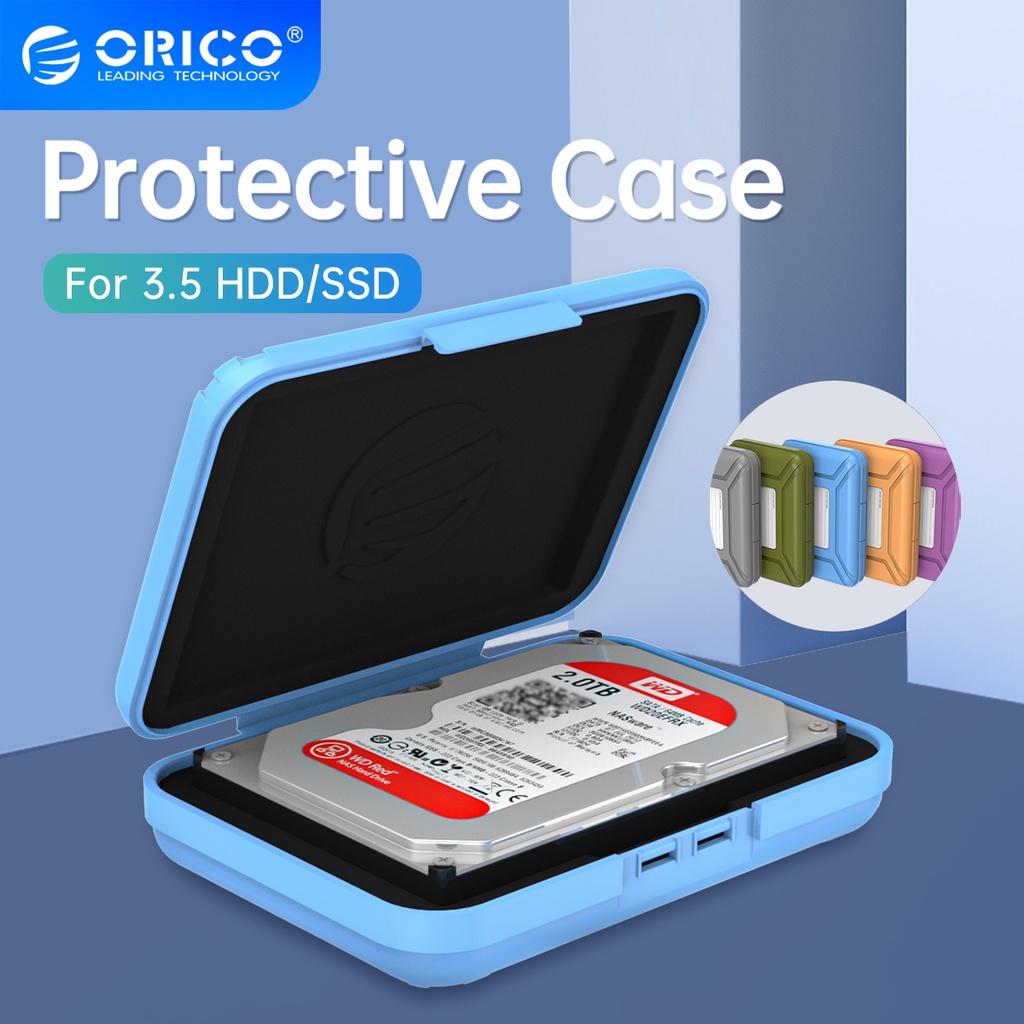 Orico 3.5 Inch Hard Drive Disk Protection Case/Storage HDD Case Cover ...
