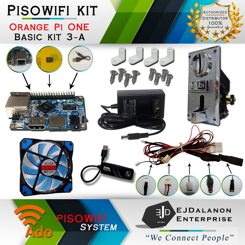 Neonds Piso Wi-Fi Kit Orange Pi One Ado Lite System with Lifetime ...