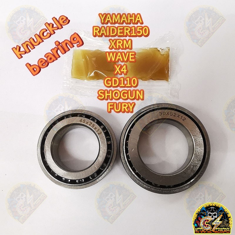CS Motorcycle knuckle bearing tmx / xrm / mio / gd110 / shogun ...