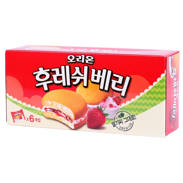 ORION Strawberry Soft Cream Fresh Pie 168g | Shopee Philippines