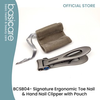 Basicare Signature Ergonomic Toe Nail Clipper And Hand Nail Clipper ...