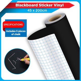 Sticker Blackboard || Sticker Whiteboard || Removable Vinyl Sticker ...