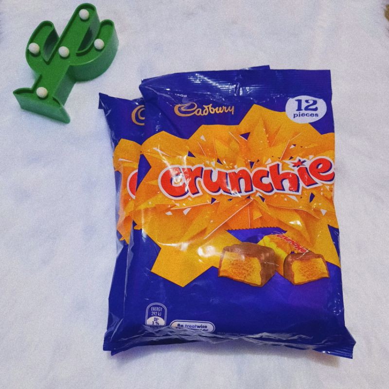Cadbury Crunchie Sharepack 12 Pieces | Shopee Philippines