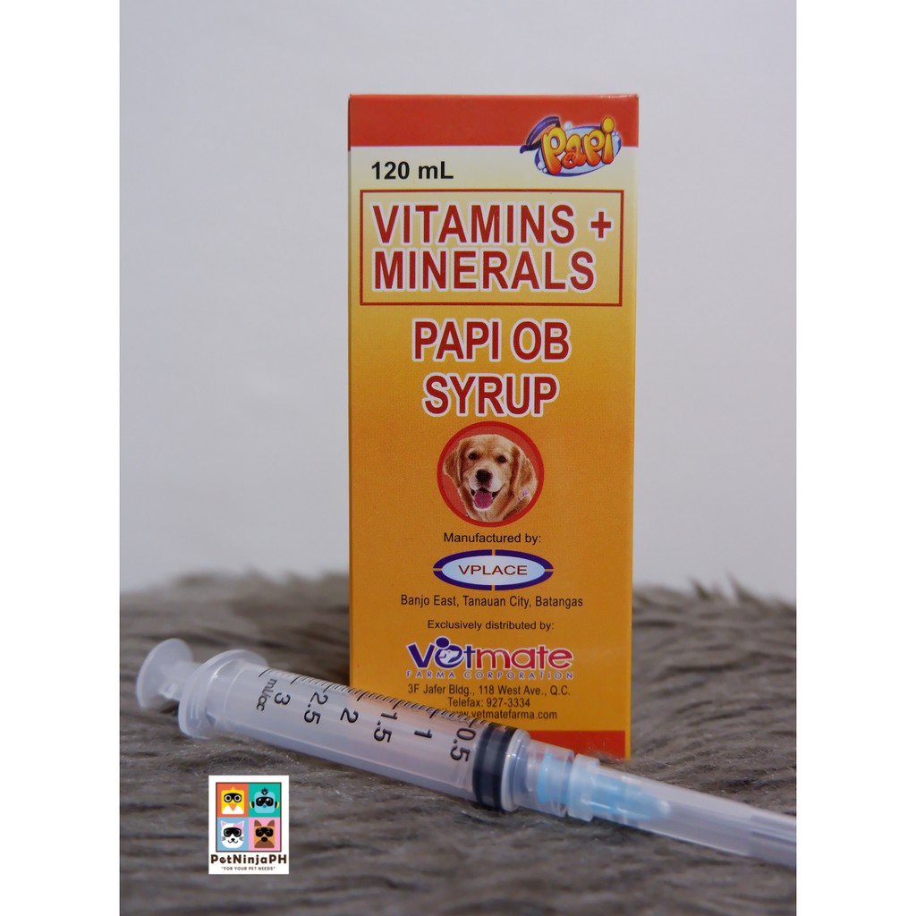 Papi OB Syrup 120 ml | Shopee Philippines