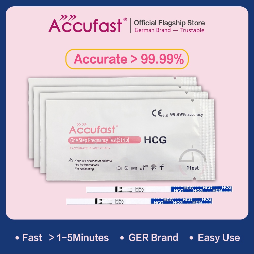 ACCUFAST Early Pregnancy Test Kit Cassette Advan One Step HCG Casette ...