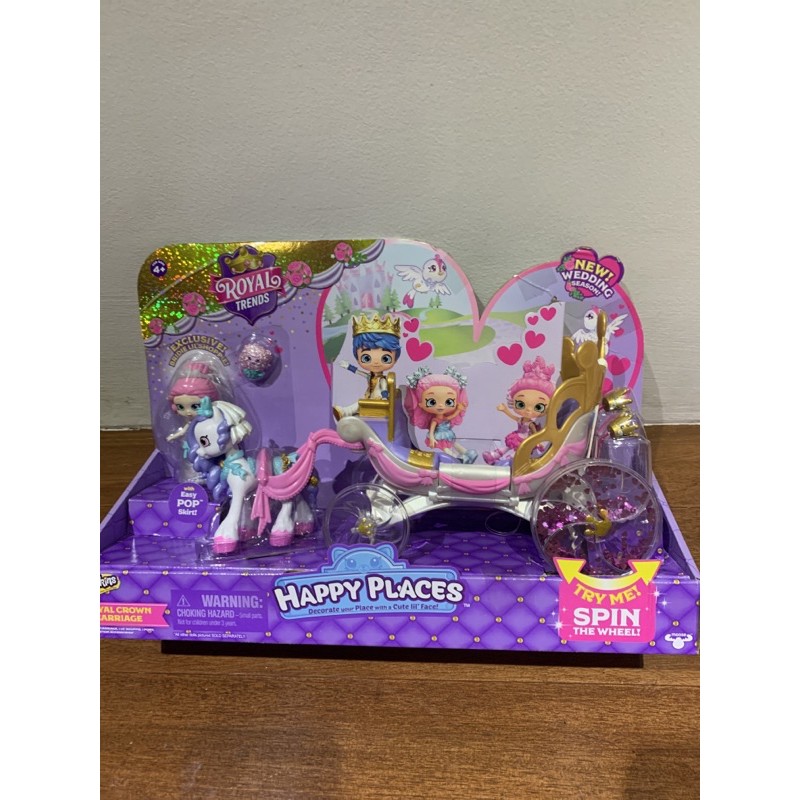 shopkins royal trends royal crown carriage | Shopee Philippines
