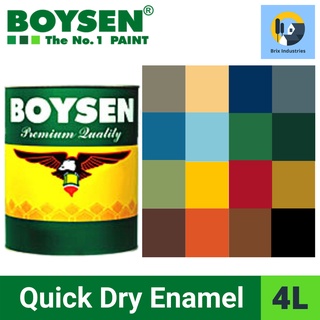 Boysen Healthy Home Odorless Antibacterial Latex Paint 4 Liter (Gallon ...