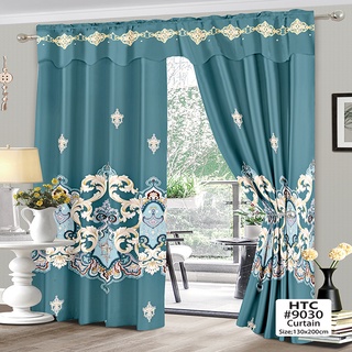 5D 1PCS Elegant Curtain Plain Window or Door Home Decoration Grey ...