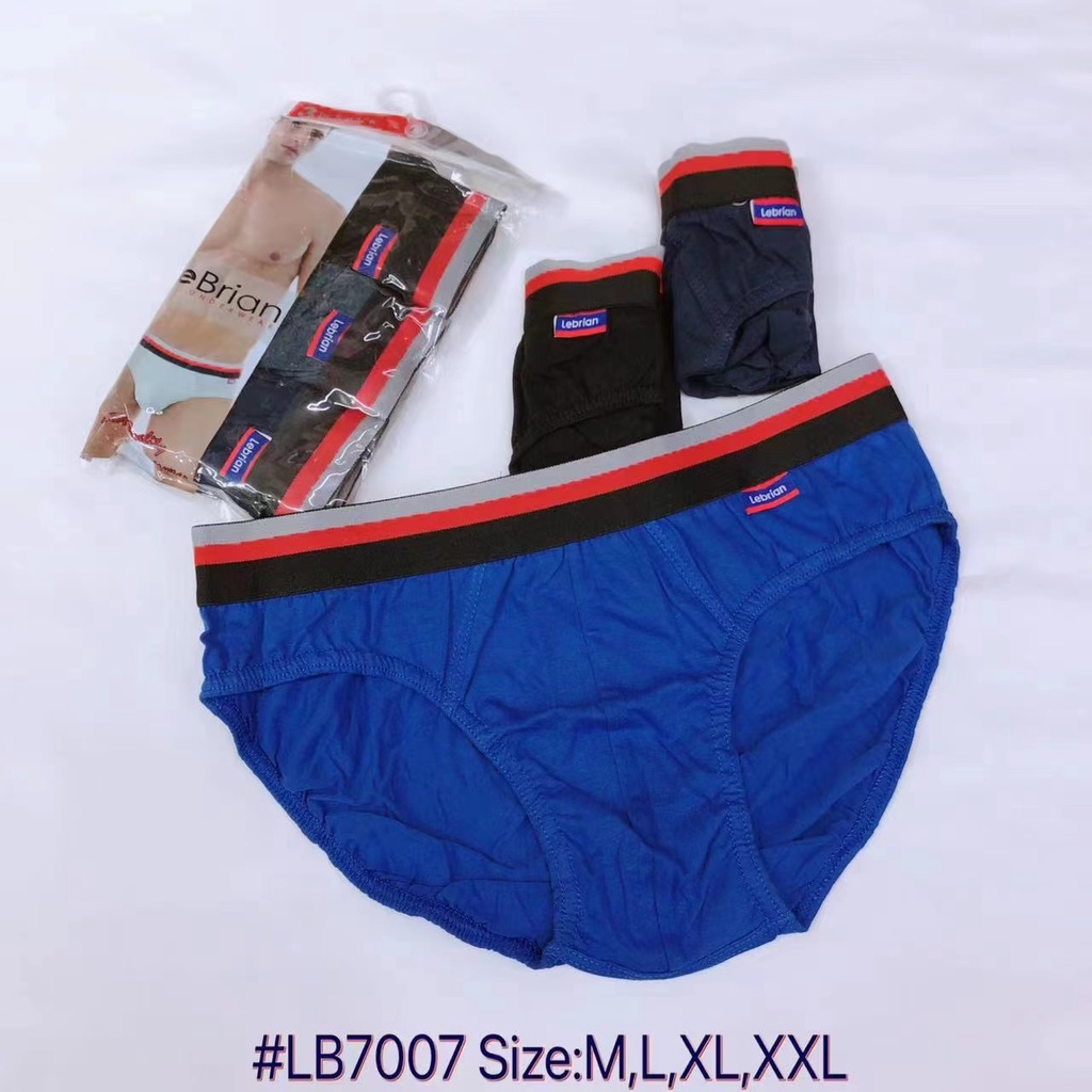COTTON brief 3in1 assorted color#7007 | Shopee Philippines