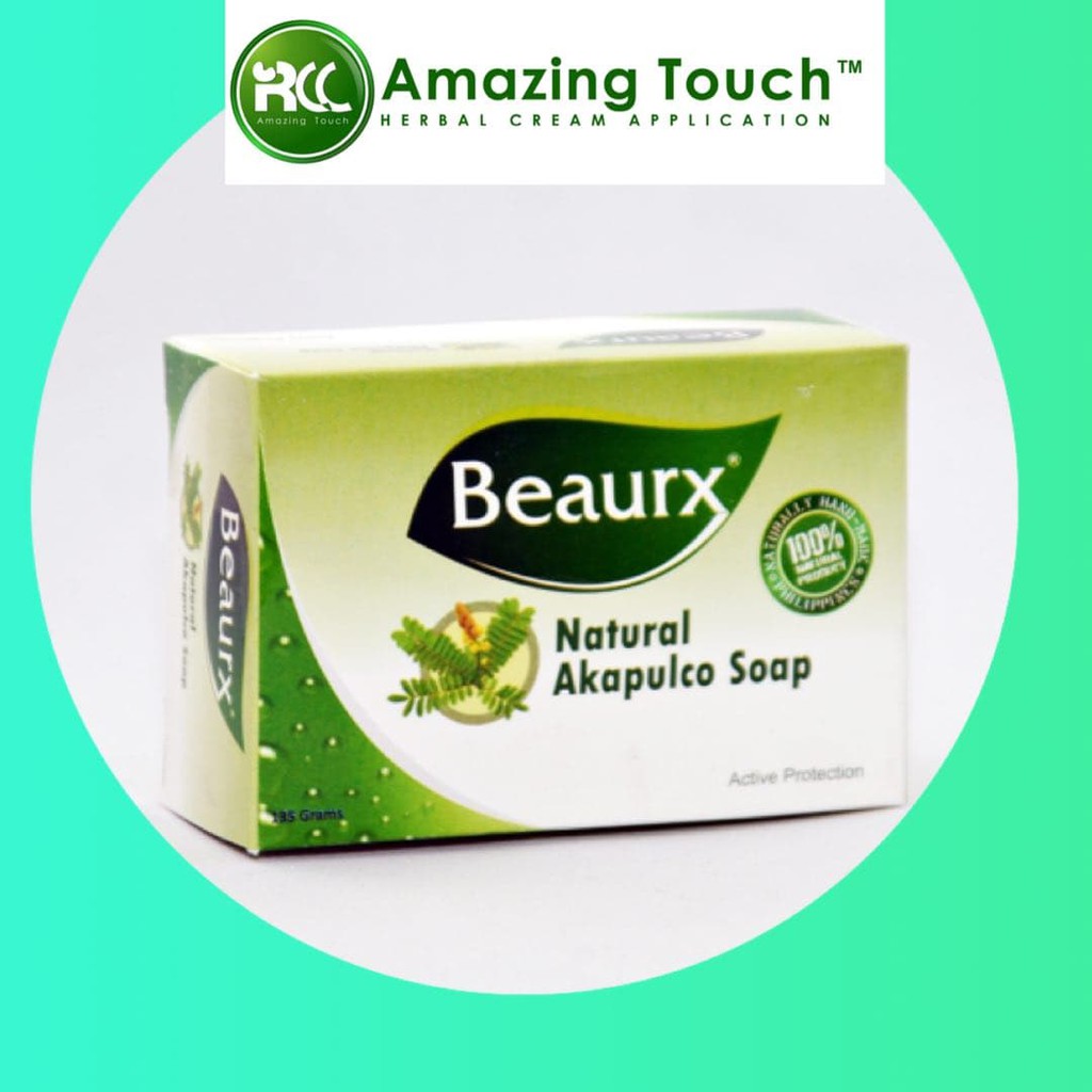 RCC Amazing Touch Beaurx' Natural Acapulco Soap 135G | Shopee Philippines