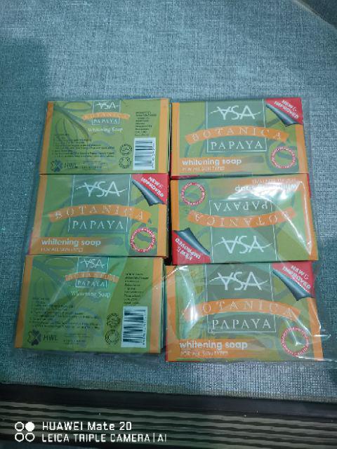 Ysa Botanica Papaya Soap 135g (Bundle of 3) | Shopee Philippines