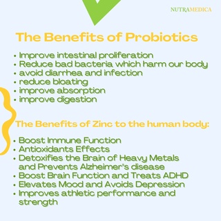 Lactozinc (Probiotics + Zinc) 2g 60 Sachets Food Supplement Powder ...