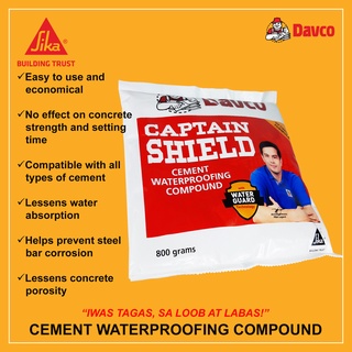 Sika Davco Captain Shield Box (30 x 800G) Integral Waterproofing ...