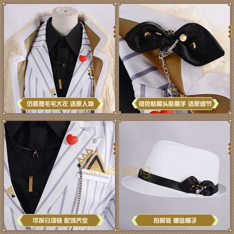 Hololive VTuber Luca Kaneshiro Cosplay costume luxiem vtuber anime Luca ...