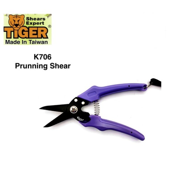 TIGER K-706 Pruning Shears/Gardening Cutter (Made In Taiwan) | Shopee ...