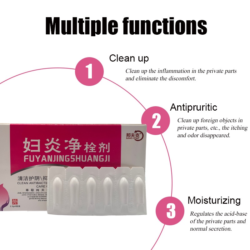 COD Women's Suppository Clean Antibacterial Women's Vaginal Suppository ...