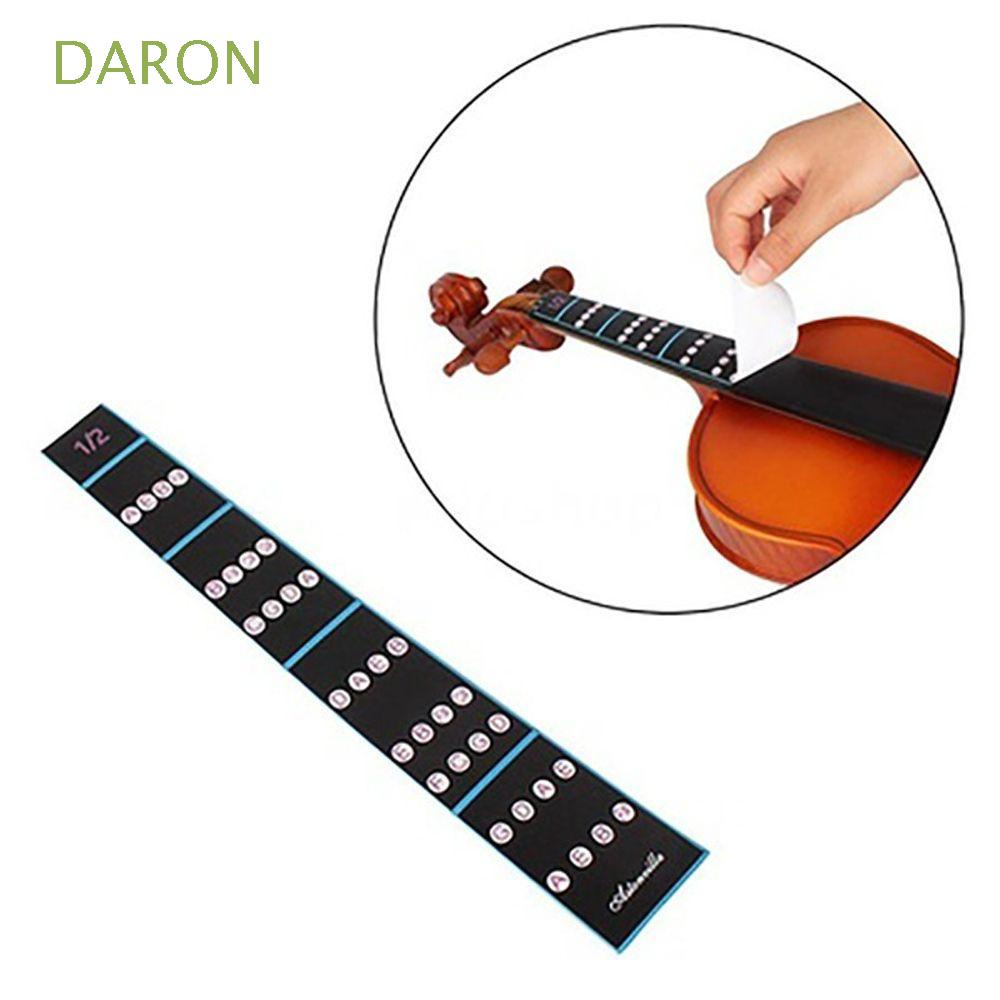 Daron 1 8 Fiddle Finger Label 1 2 Notes Cello Violin Sticker For
