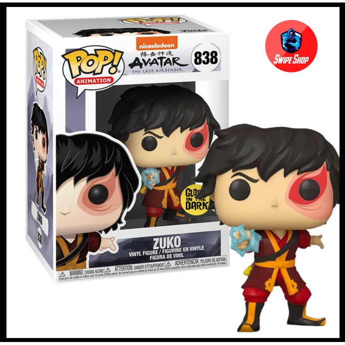 Funko Pop: Zuko Glow Exclusive Avatar The Last Airbender | Shopee ...