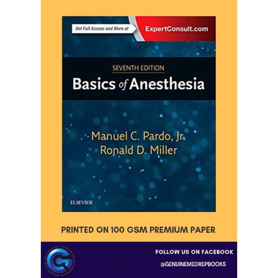 BASICS OF ANESTHESIA 7TH EDITION | Shopee Philippines