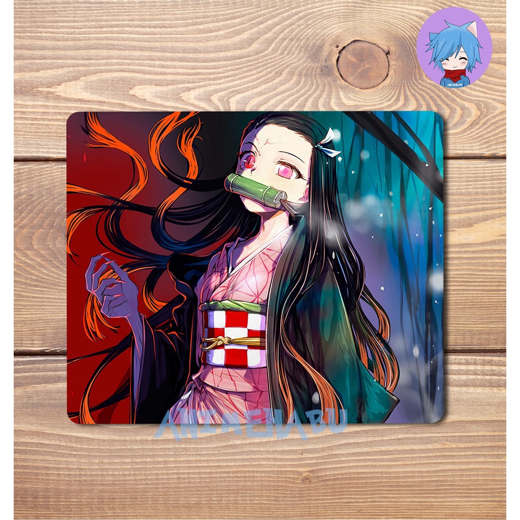 Demon Slayer Nezuko Kamado Anime Mousepad | Animehabu | Shopee Philippines